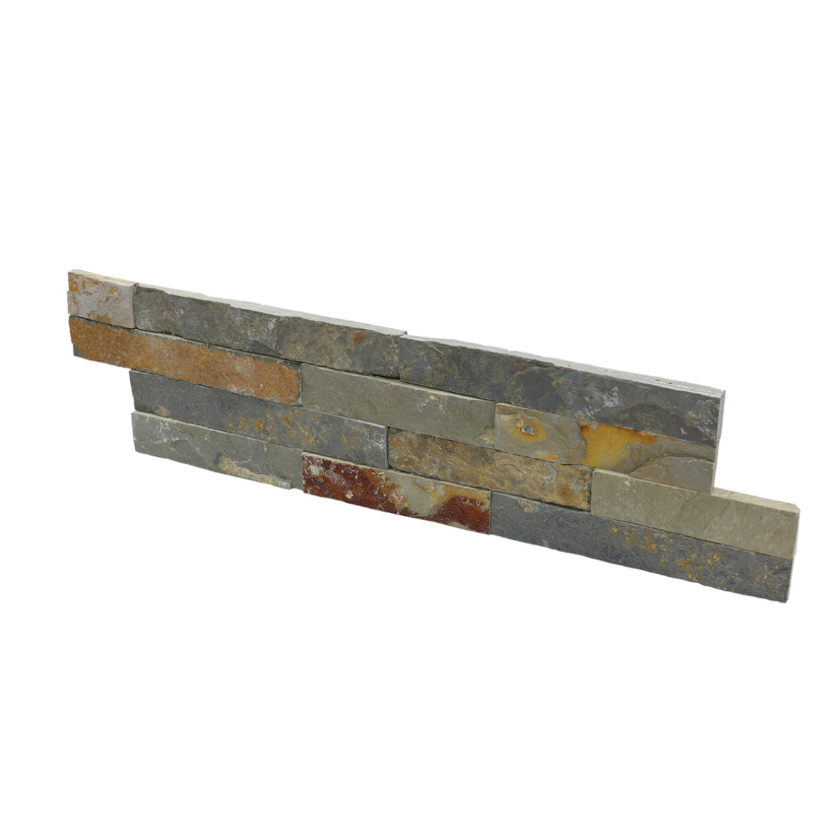 Rustic Slate 40 x 10cm Split face Cladding Sheet – Lite Stone