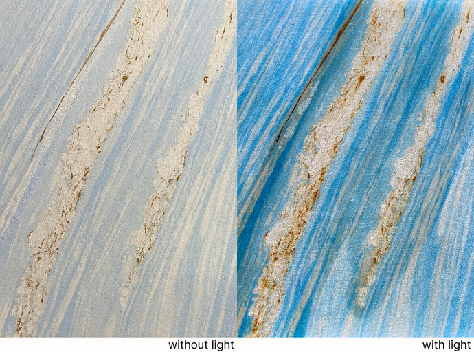 Palisandro Blue Quartz-Sand Veneer – Lite Stone