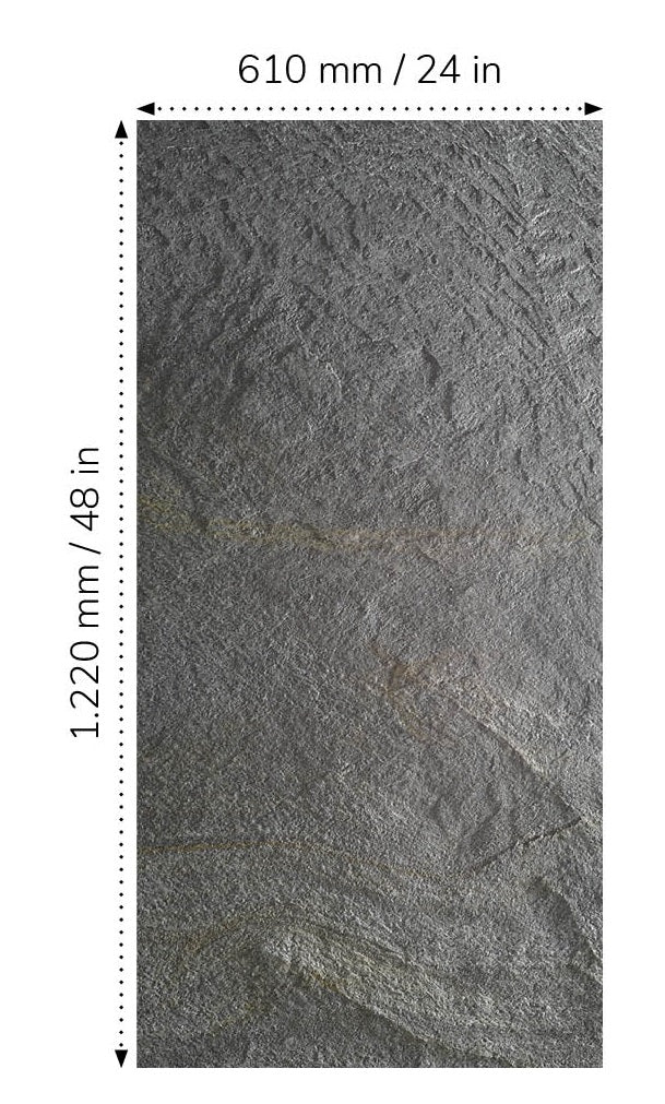 Galaxy Black Slate Sheet – Lite Stone